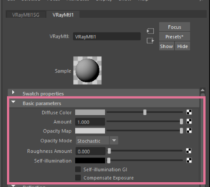 [maya] vray의 기본재질인 vraymtl의 설정값 쉽게 알아보기 1탄 - YesXYZ